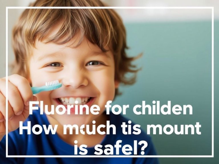 Fluoride for Children: Safe Dosage and Guidelines for Parents